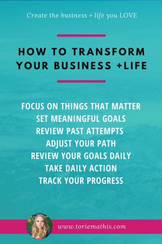 A Simple Process to Transform Your Life