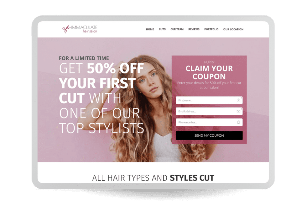 Hair Salon Funnel - Torie Mathis