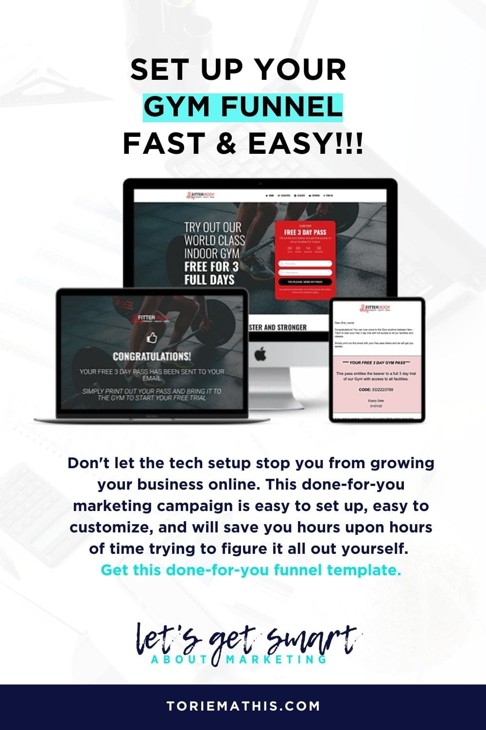 Gym Funnel Template - Torie Mathis